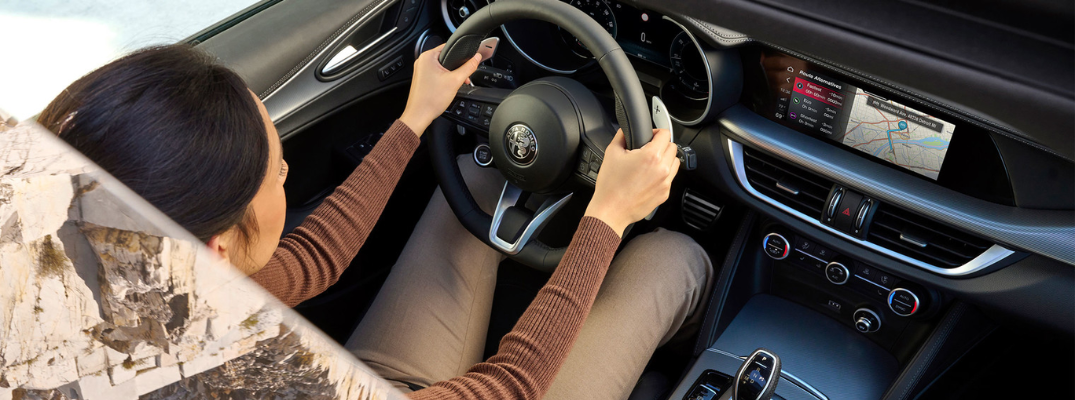 2025 Alfa Romeo Stelvio Technology Features | Alfa Romeo Edmonton