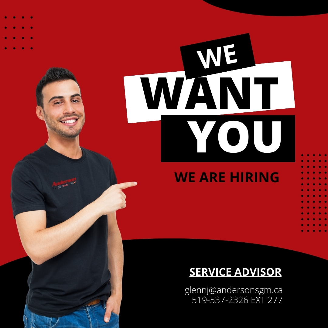 Career Opportunity - Gord Anderson Automotive Group Inc.