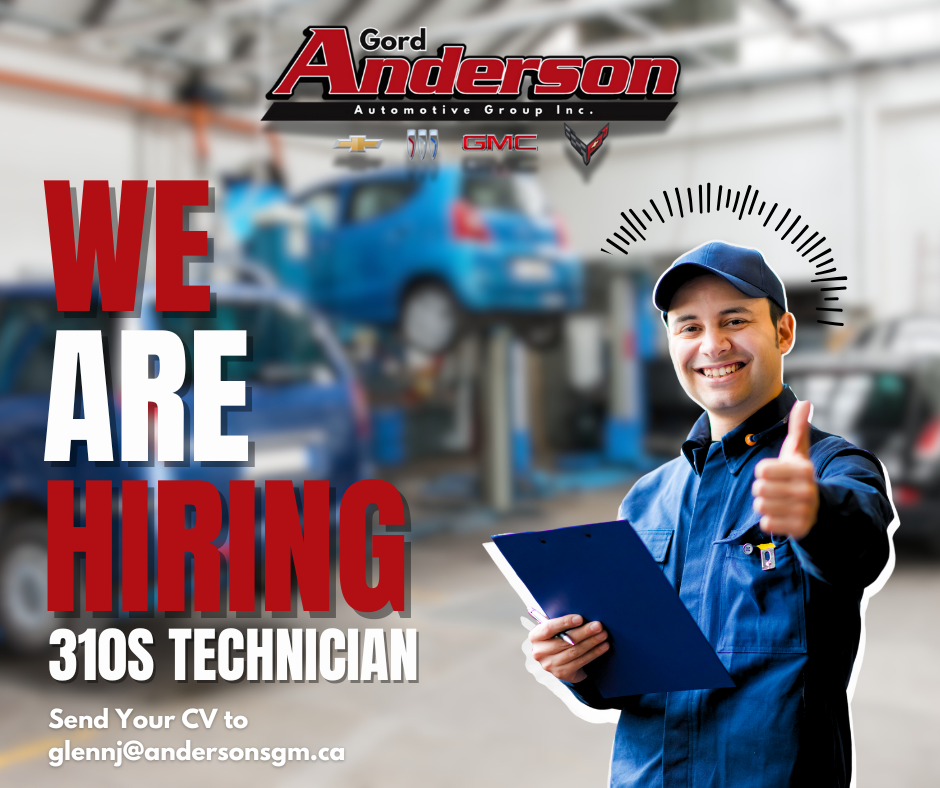 Career Opportunity - Gord Anderson Automotive Group Inc.