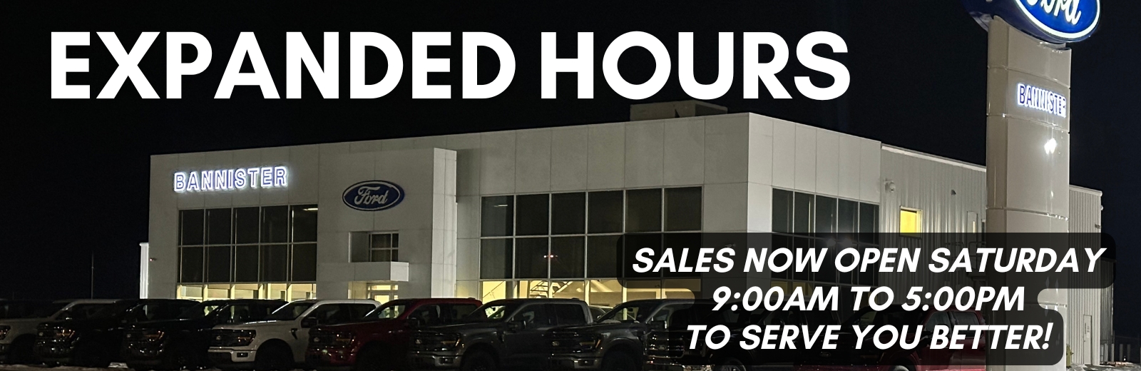 Shop for Top-Quality Ford Vehicles - Bannister Ford Edson
