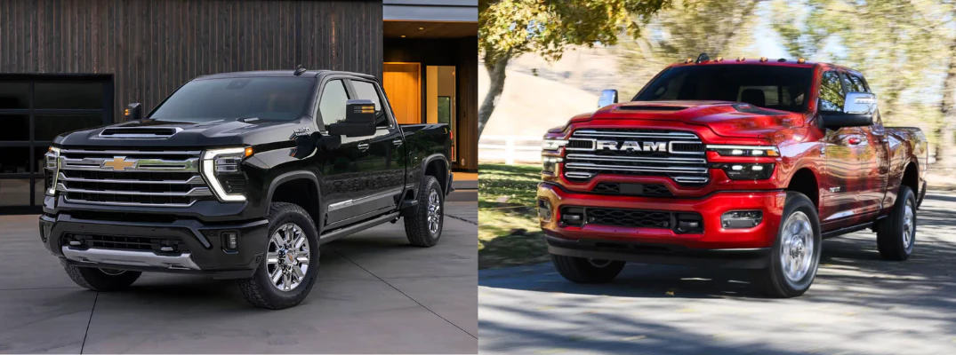 2026 Chevrolet Silverado 2500HD vs. 2026 Ram 2500 | Barry Cullen Chevrolet