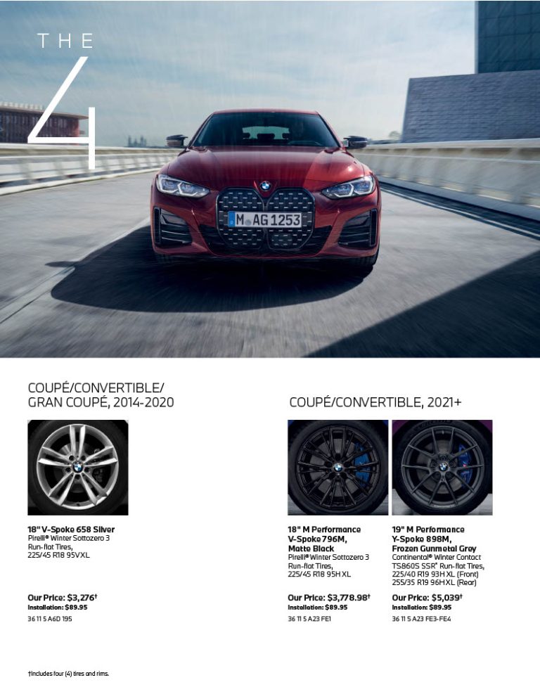 Winter Tire Packages - BMW Autohaus