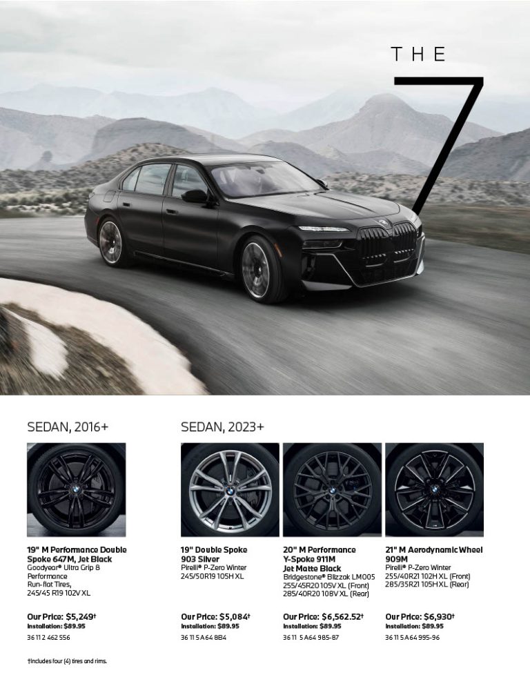 Winter Tire Packages - BMW Autohaus