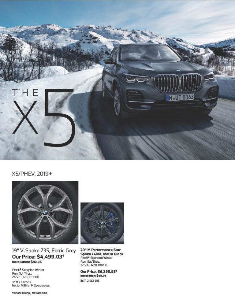 Winter Tire Packages - BMW Autohaus