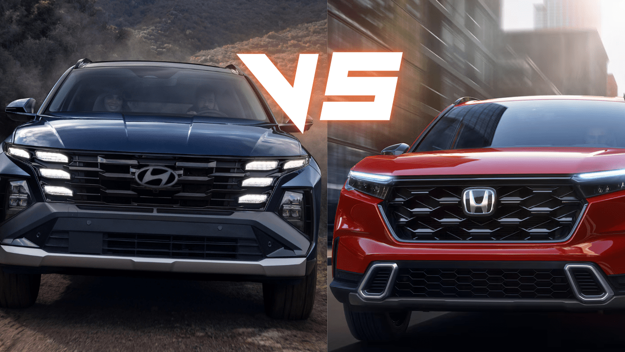 2025 Hyundai Tucson vs 2025 Honda CR-V | Bourgeois Midland Hyundai