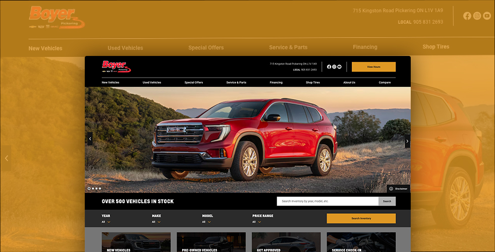 Boyer Chevrolet Buick GMC: New & Used Dealer | Pickering