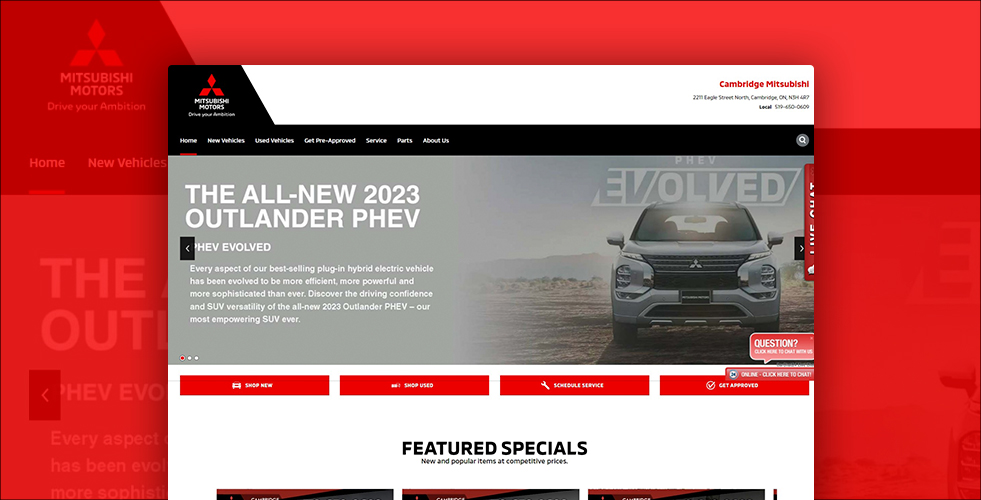 Cambridge Mitsubishi: New & Used Dealer | Ontario