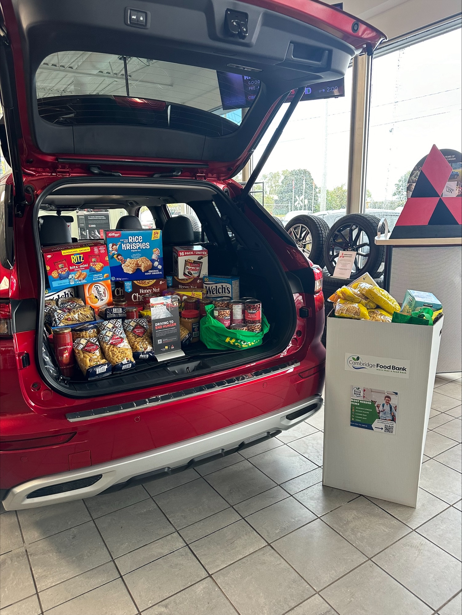 Community Involvement - Cambridge Mitsubishi
