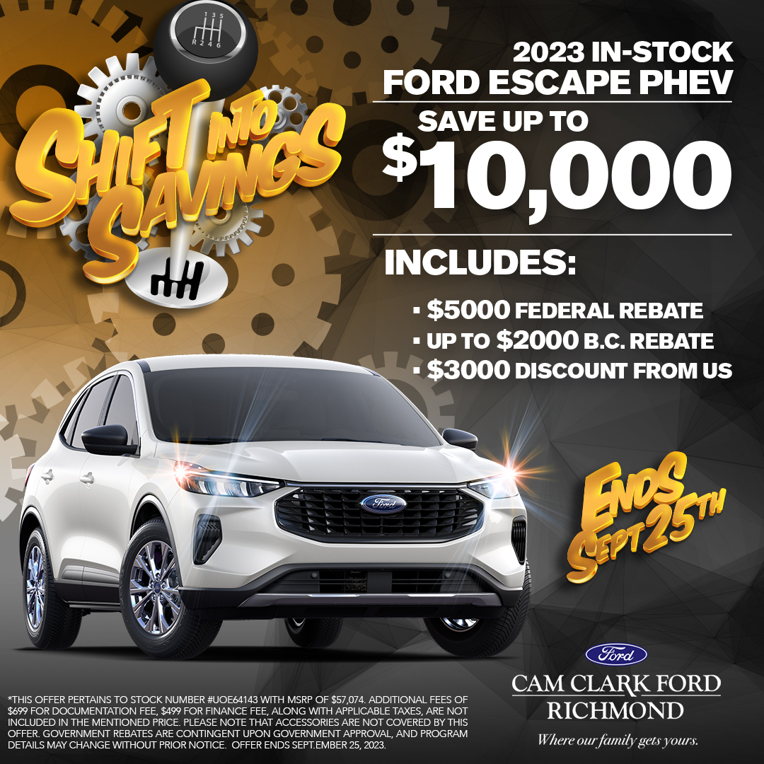 Cam Clark Ford: New & Used Auto Dealer | Richmond, BC