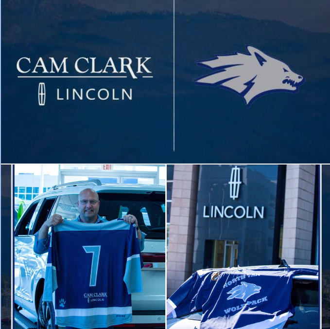 Cam Clark Lincoln official partner of the North Vancouver Wolf Pack ...
