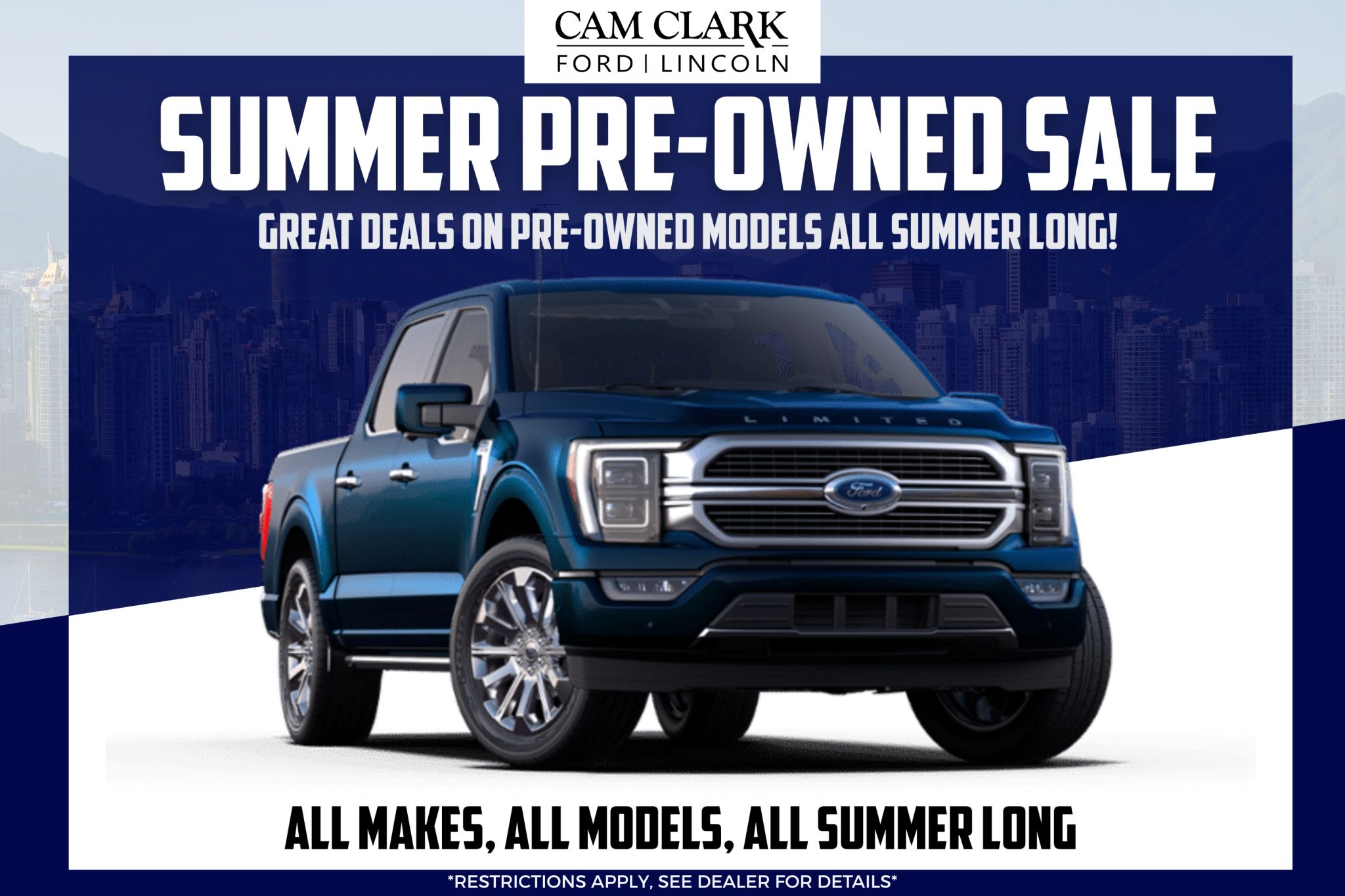 Cam Clark Ford North Vancouver: New Vehicle Dealer in BC