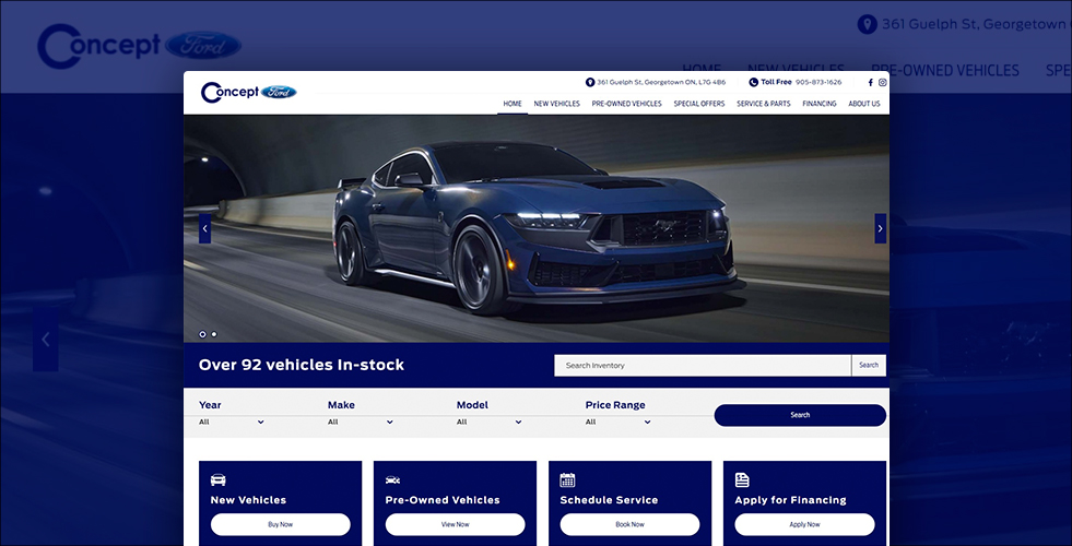 Concept Ford: New & Used Dealership | Georgetown, Ontario
