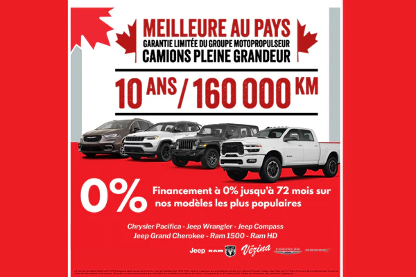 Vezina Chrysler Dodge Jeep Ram : Concessionnaire neufs et d'occasion ...