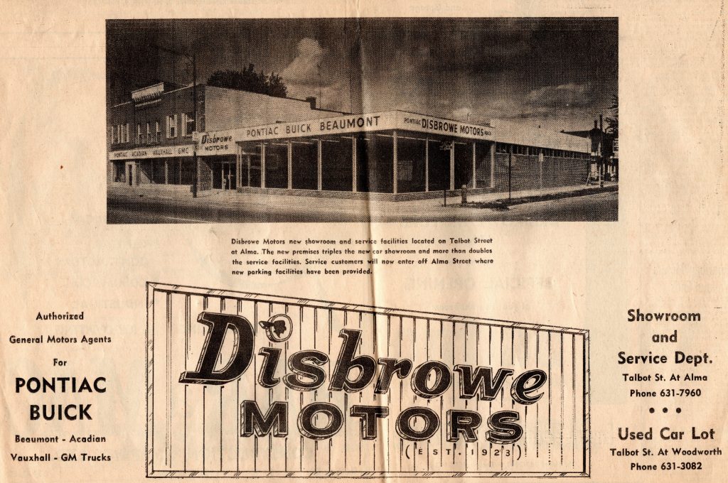 Disbrowe Celebrates 100 Years - #St. Thomas Proud - Disbrowe Chevrolet