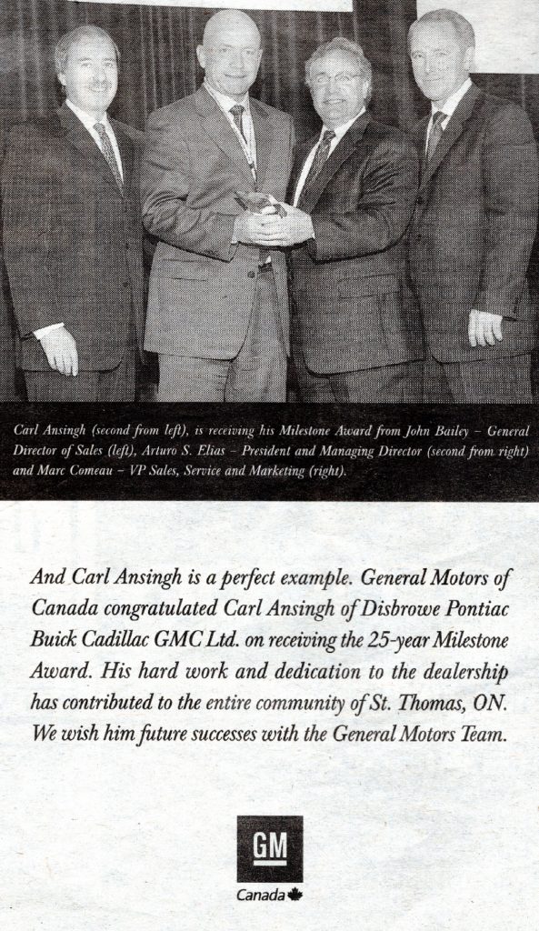 Disbrowe Celebrates 100 Years - #St. Thomas Proud - Disbrowe Chevrolet