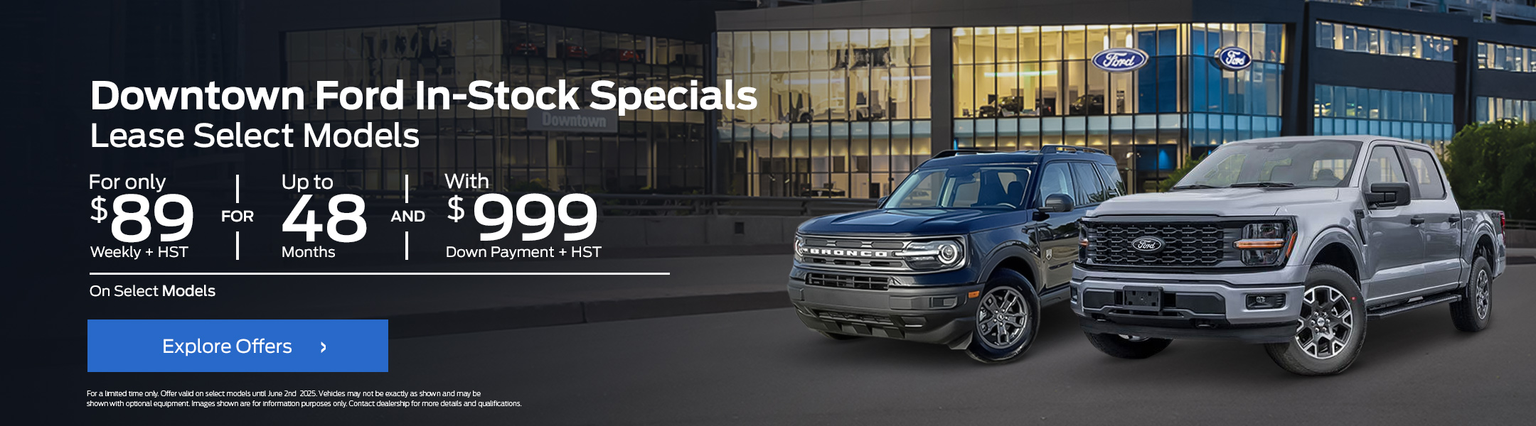 Downtown Ford: New & Used Dealer | Toronto, Ontario