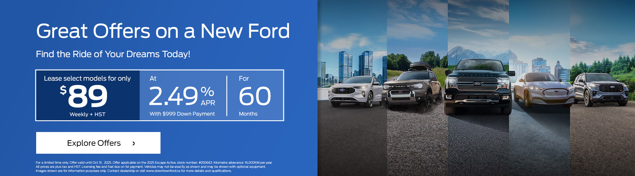 Downtown Ford: New & Used Dealer | Toronto, Ontario