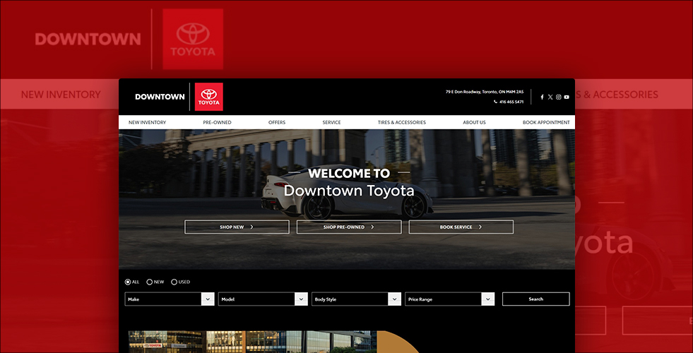 Downtown Toyota: New & Used Dealer | Toronto, Ontario