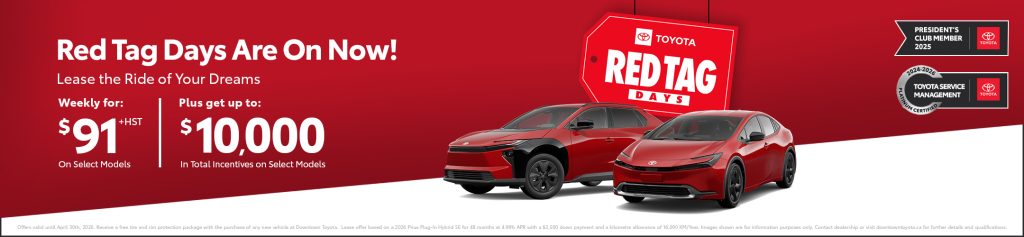 New Vehicle Offers | Downtown Toyota in Toronto, Ontario