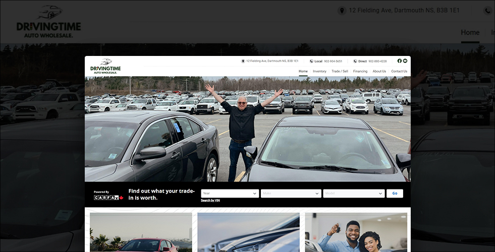 Driving Time Auto: Used Dealer in Dartmouth, Nova Scotia