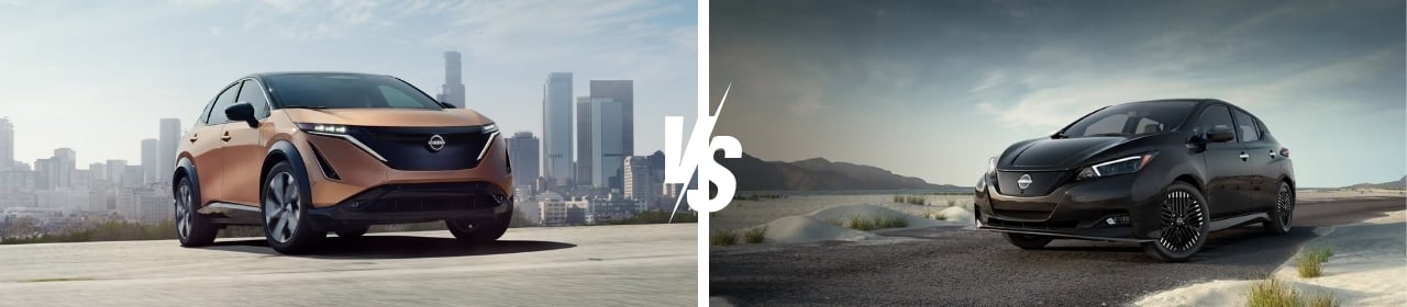 Nissan Ariya vs. Nissan Leaf - Fowler Nissan