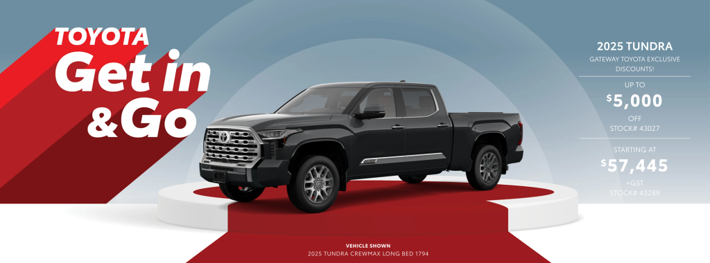 Gateway Toyota: New & Used Dealer | Edmonton, Alberta