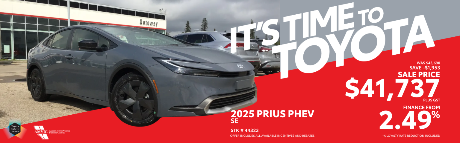Gateway Toyota: New & Used Dealer | Edmonton, Alberta