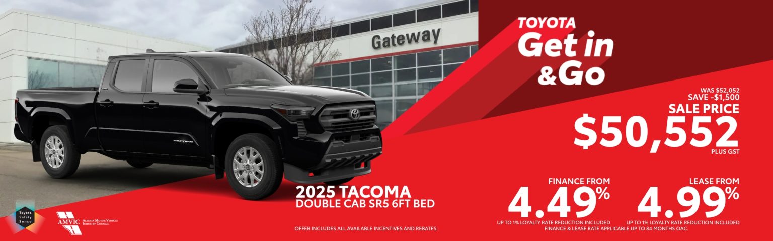 Gateway Toyota: New & Used Dealer | Edmonton, Alberta