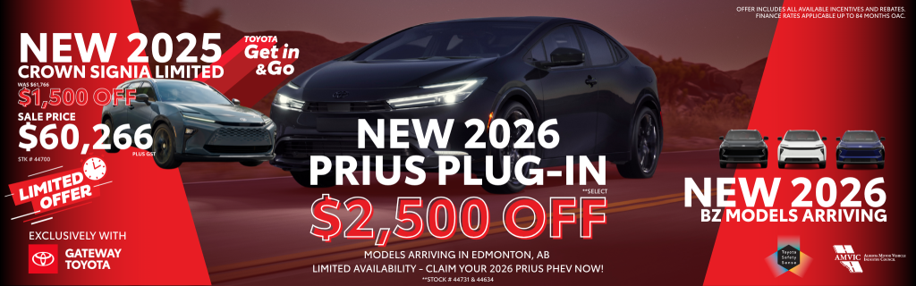 Gateway Toyota: New & Used Dealer | Edmonton, Alberta