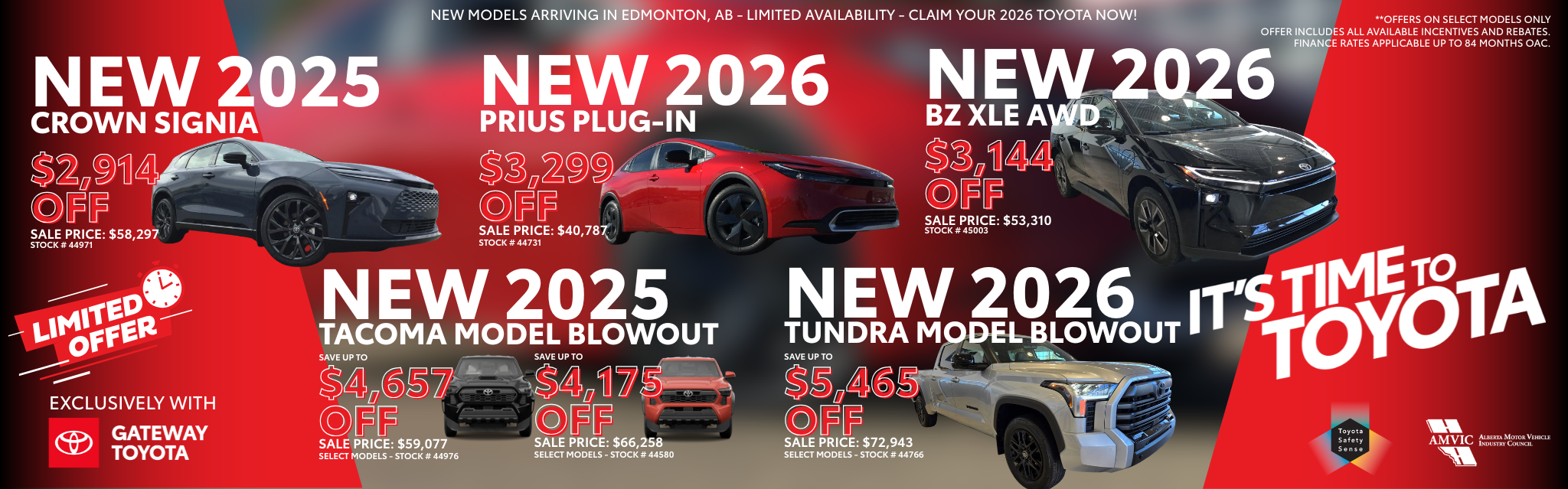 Gateway Toyota: New & Used Dealer | Edmonton, Alberta