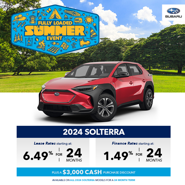 National Offers & Rebates - Grande Prairie Subaru