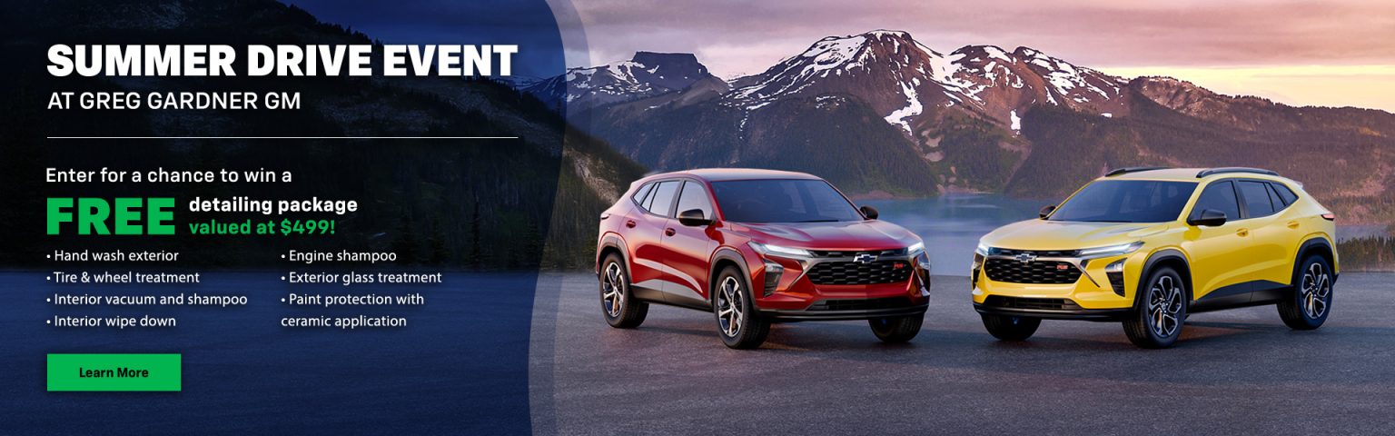 Summer Drive Event at Greg Gardner GM - Greg Gardner Motors Ltd