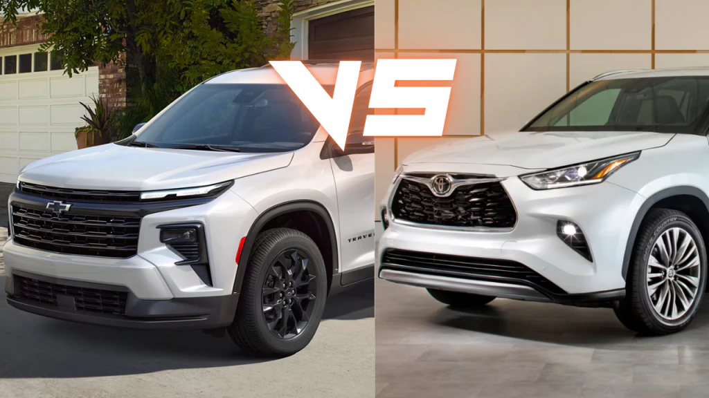 2026 Chevrolet Traverse vs. 2026 Toyota Highlander | Greg Gardner Motors