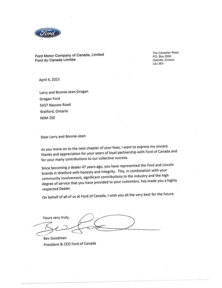 About Us | Grogan Classics in Watford, ON