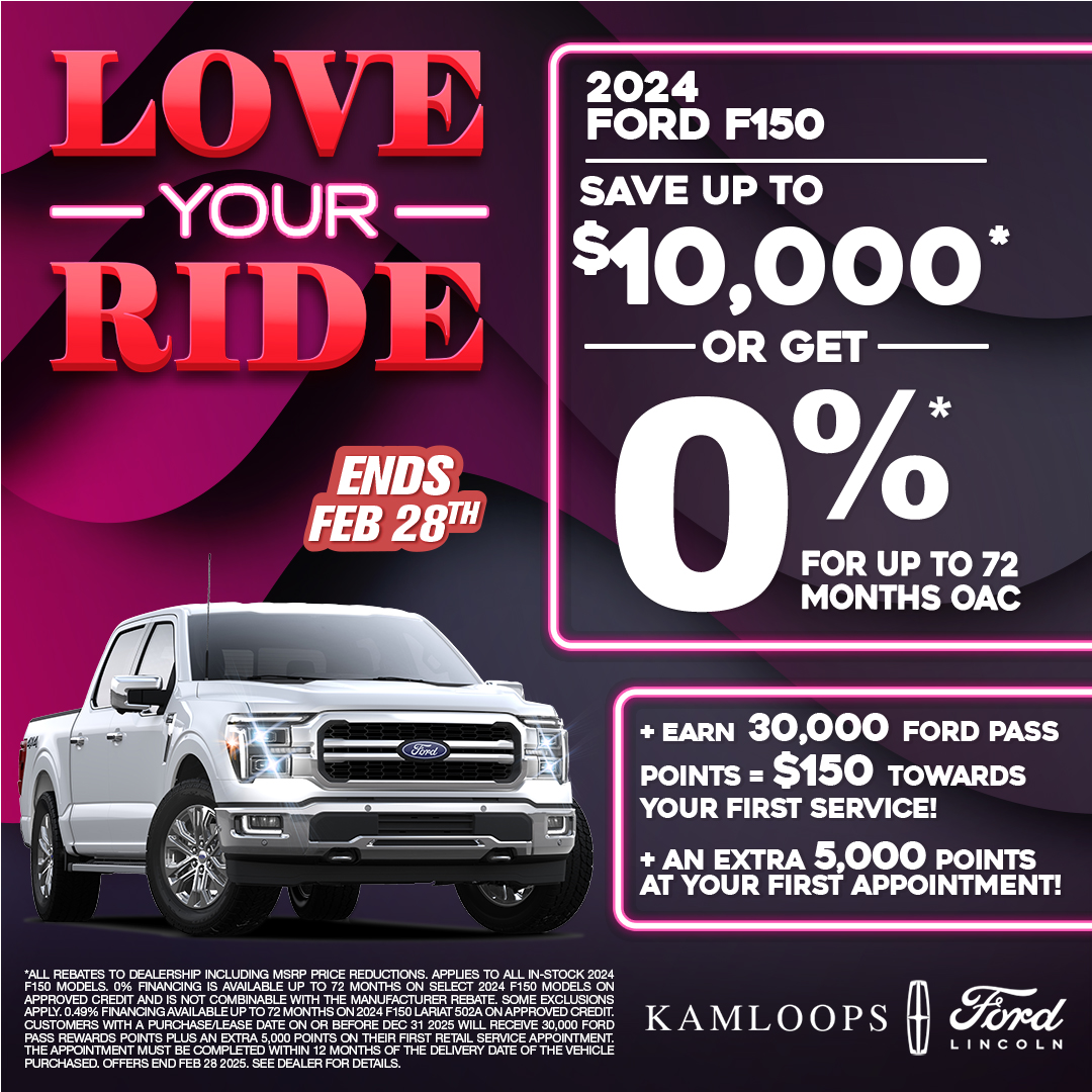 Kamloops Ford: New & Used Ford Trucks & SUVs in BC