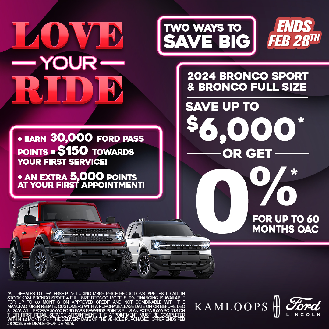 Kamloops Ford: New & Used Ford Trucks & SUVs in BC