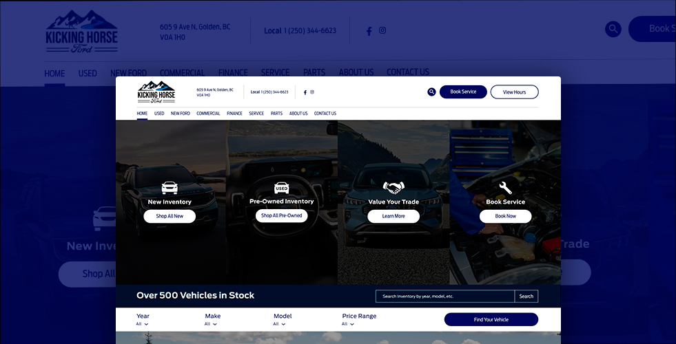 Kicking Horse Ford | Your Ford Dealership in Golden, BC