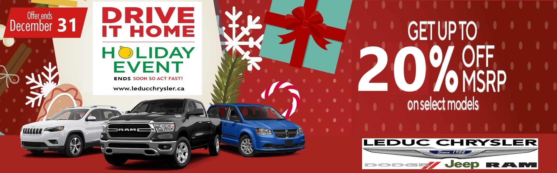 Leduc Chrysler Dodge Jeep Ram: New & Used Dealer | Alberta