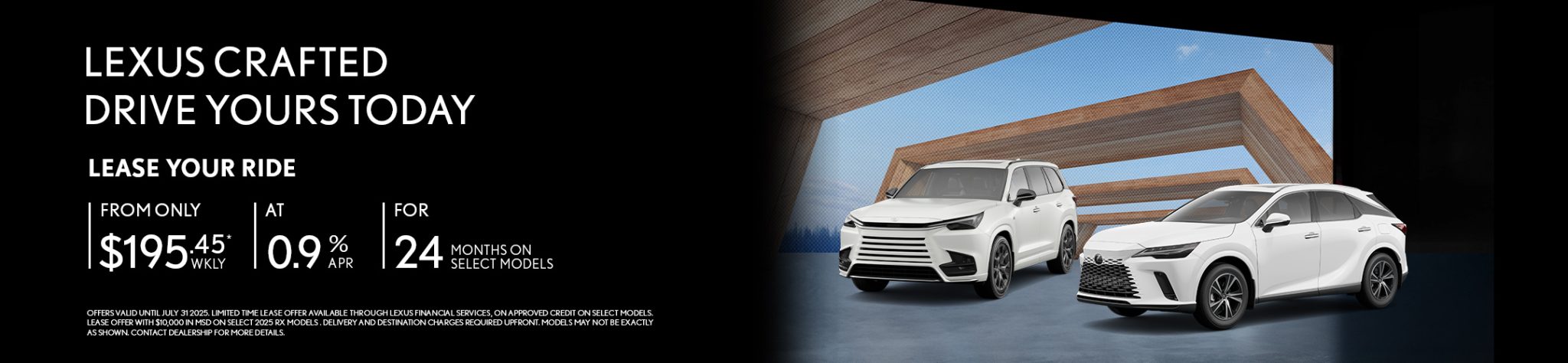 New Vehicle Offers | Downtown Lexus in Toronto, Ontario