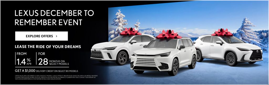 Lexus Downtown: New & Pre-Owned Dealership | Toronto, Ontario