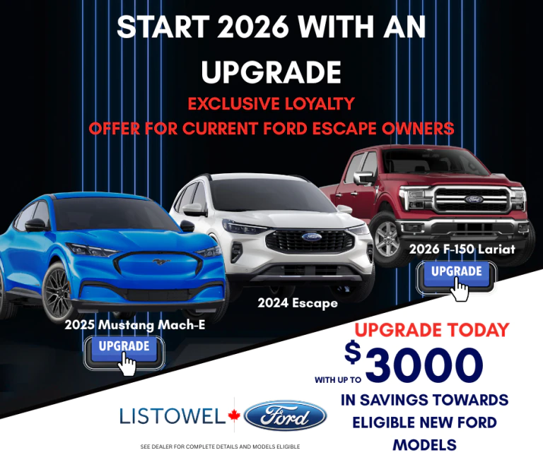 Ford Escape Loyalty Trade-In Offer - Listowel Ford