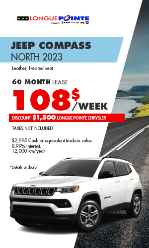 Our Special Offers | Longue Pointe Chrysler in Saint-Léonard