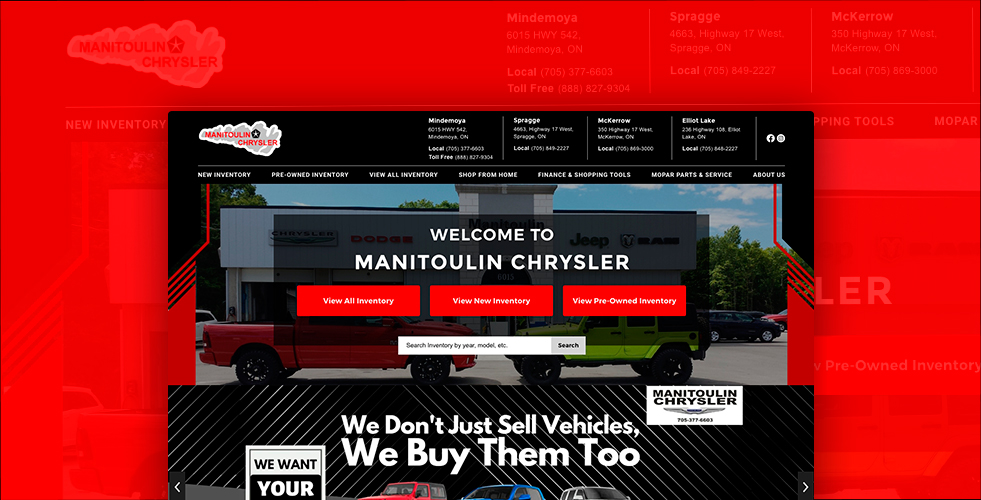 Manitoulin Chrysler Dodge Jeep RAM | New & Used Cars & Trucks