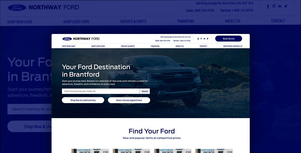 Northway Ford | Brantford's Ford Dealer | Shop Ford SUVs, Cars, & Trucks