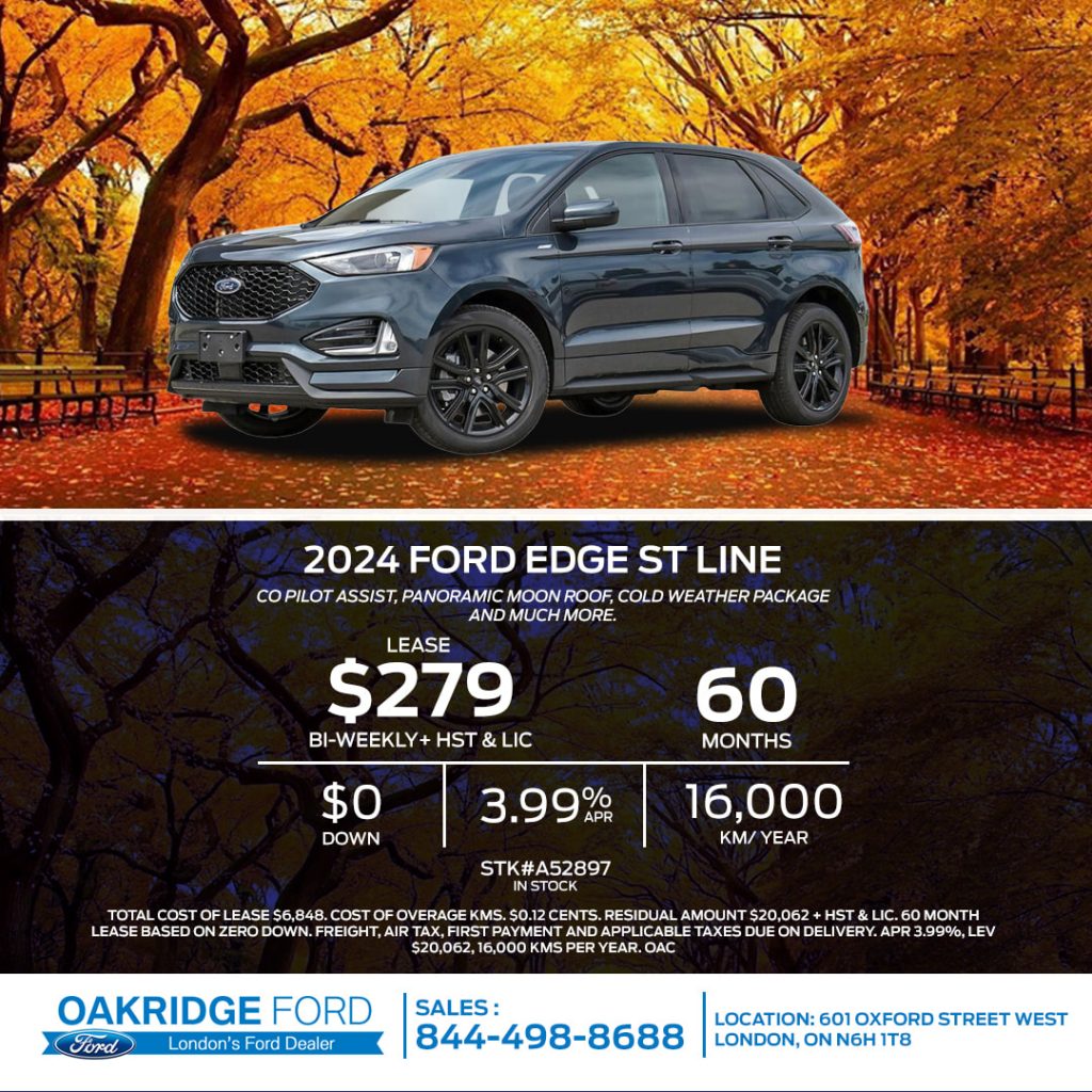 New Vehicle Offers | London Ford Dealer | Oakridge Ford