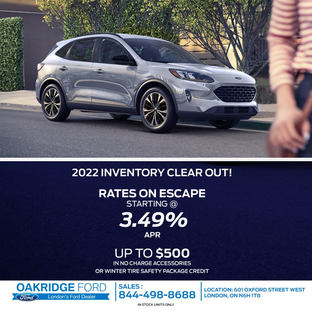 New Vehicle Offers | London Ford Dealer | Oakridge Ford