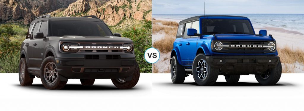 2024 Ford Bronco vs 2024 Ford Bronco Sport Comparison - Oakridge Ford