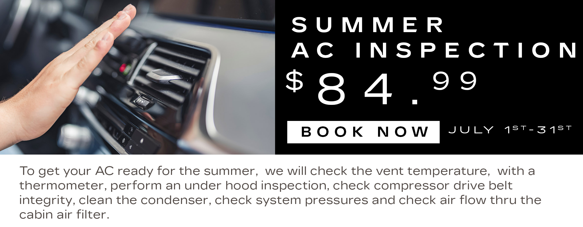 Cadillac Maintenance Specials at OMS Cadillac | Oshawa