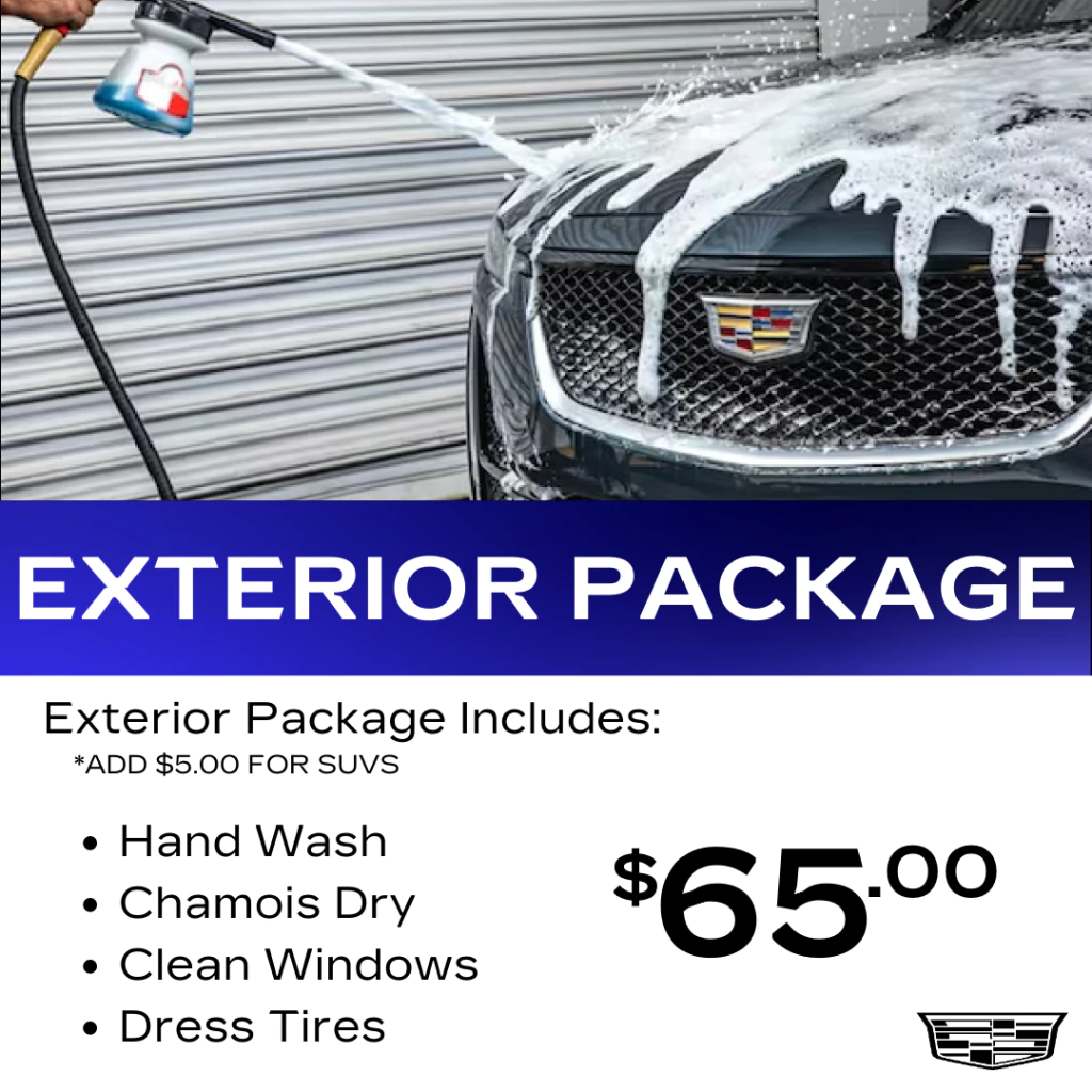 DETAILING PACKAGES - OMS Cadillac