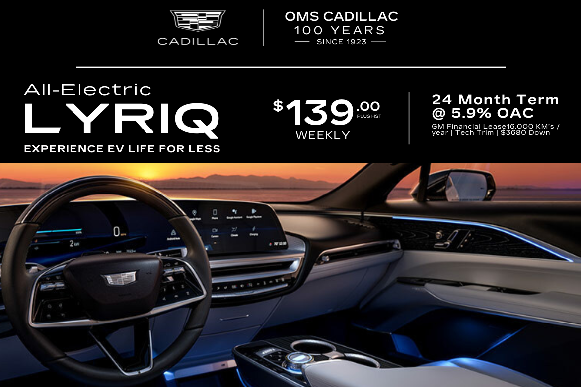 OMS Cadillac | New & Preowned Dealership in Oshawa